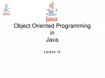 PPT - Object-Oriented Programming in Java PowerPoint Presentation, free download - ID:2557821