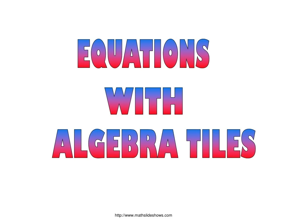 PPT - EQUATIONS PowerPoint Presentation, free download - ID:9611872