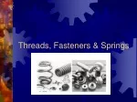 PPT - Chapter 5 Threads and Fasteners PowerPoint Presentation, free ...