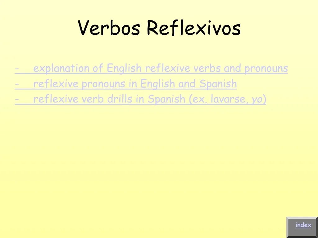 PPT - Verbos Reflexivos PowerPoint Presentation, free download - ID:9612463