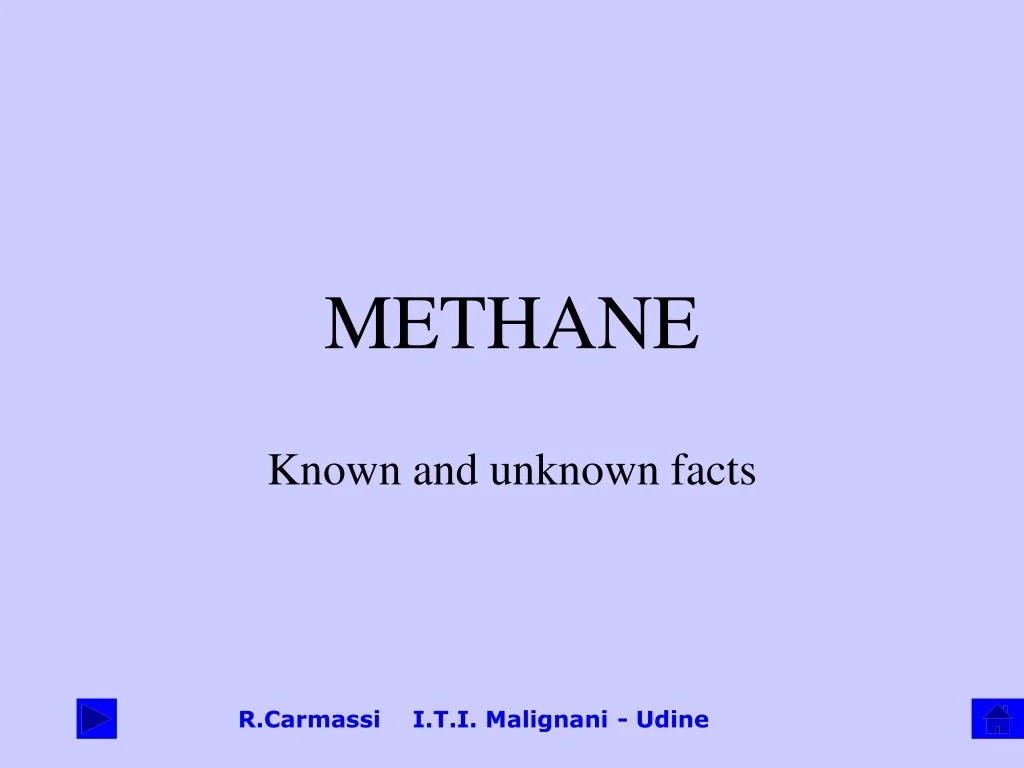 PPT - METHANE PowerPoint Presentation, free download - ID:9616592
