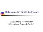 PPT - Deterministic Finite Automata PowerPoint Presentation, free ...