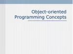 PPT - Object-oriented programming concepts PowerPoint Presentation, free download - ID:9573787