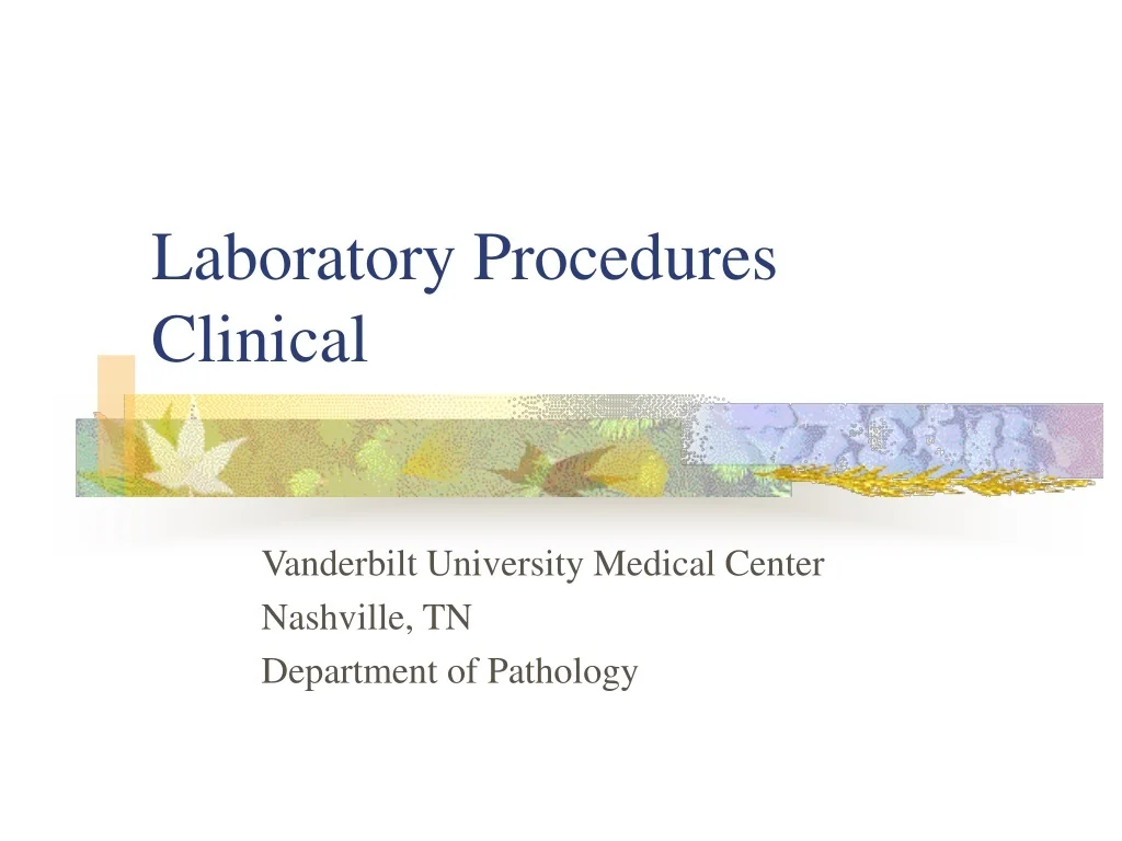 PPT - **Effective Specimen Labeling in Clinical Laboratory**: Important ...