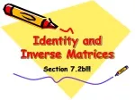 PPT - Using Inverse Matrices in Real Life PowerPoint Presentation, free ...