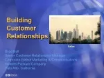 PPT - Chapter 11: Building Customer Relationships Through Effective ...