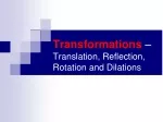 PPT - Symmetry Rotation Translation Reflection PowerPoint Presentation ...