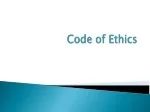 PPT - Code of Ethics PowerPoint Presentation, free download - ID:168393
