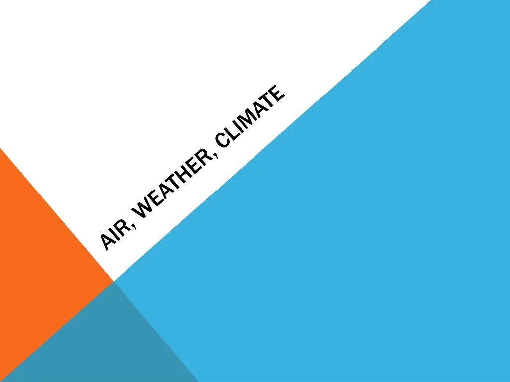 PPT - Earth's Atmosphere and Climate Dynamics PowerPoint Presentation ...