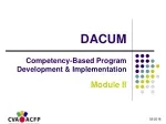 PPT - Orientation to DACUM PowerPoint Presentation, free download - ID ...