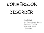 PPT - Conversion disorder PowerPoint Presentation, free download - ID ...