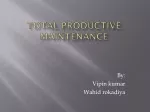 PPT - OVERVIEW OF TOTAL PRODUCTIVE MAINTENANCE (TPM) PowerPoint ...