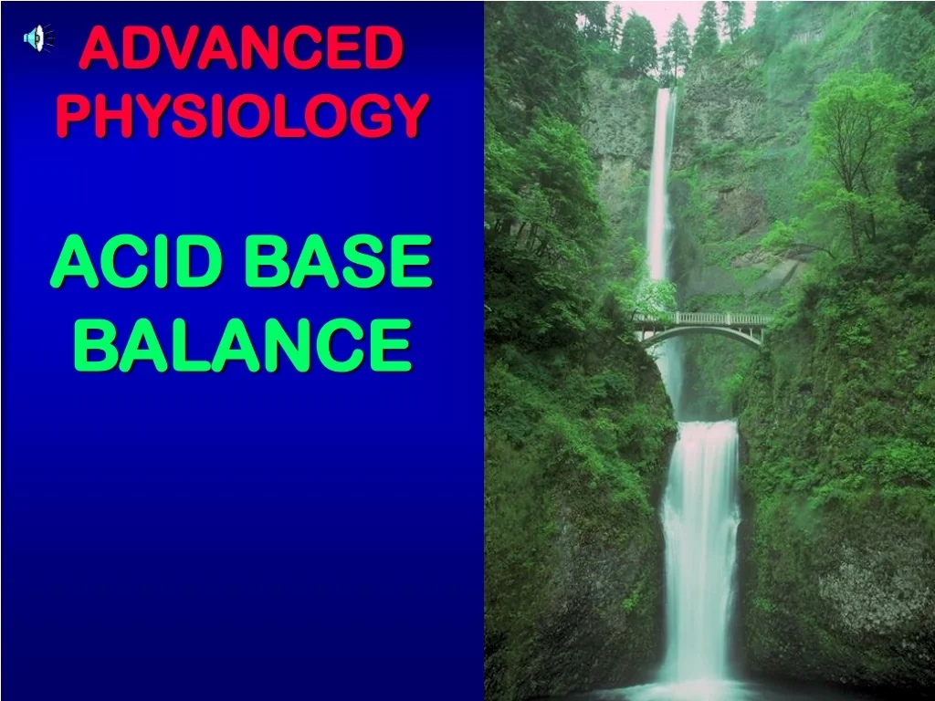 PPT - Mastering Acid-Base Homeostasis: Physiology and Balance ...