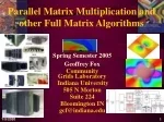 PPT - Dense Matrix Algorithms PowerPoint Presentation, free download ...