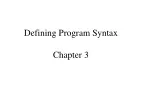 PPT - Chapter 3 Syntax Analysis PowerPoint Presentation, free download ...