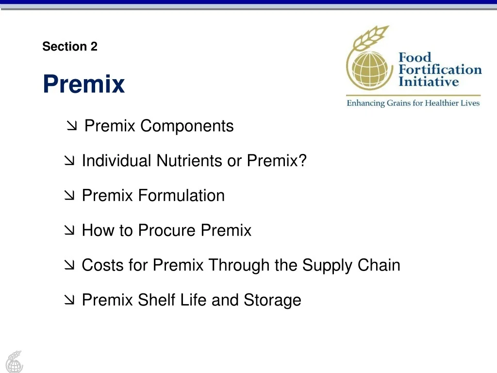 PPT - Section 2 Premix PowerPoint Presentation, free download - ID:9628907