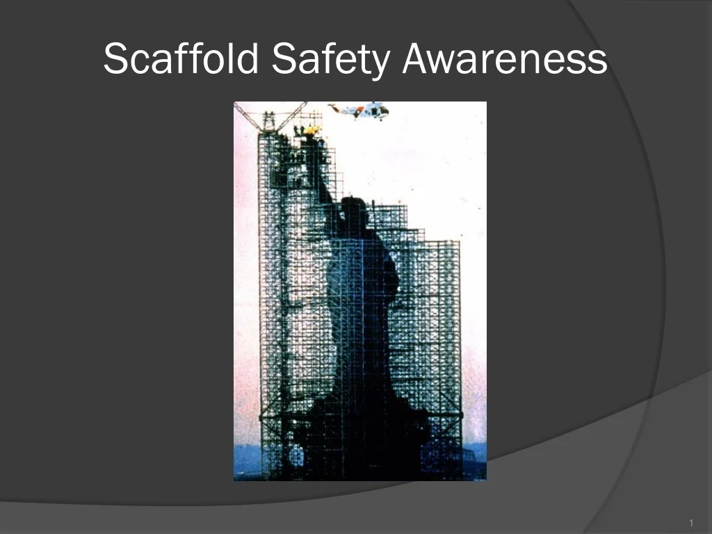 PPT - Scaffold Safety Awareness PowerPoint Presentation, free download ...