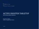 PPT - Active Shooter Tabletop Exercise PowerPoint Presentation, free ...