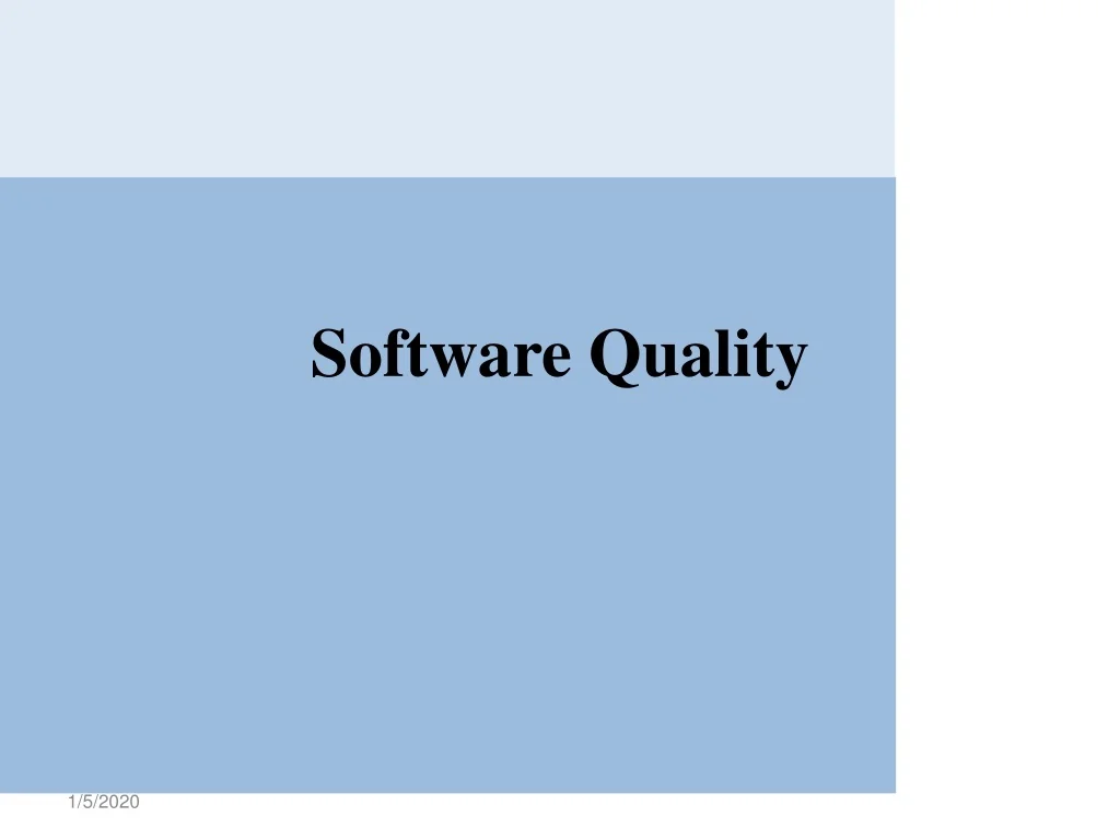 PPT - Exploring Software Quality Attributes for Effective Development ...