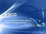 PPT - ESCO PowerPoint Presentation, free download - ID:8030254