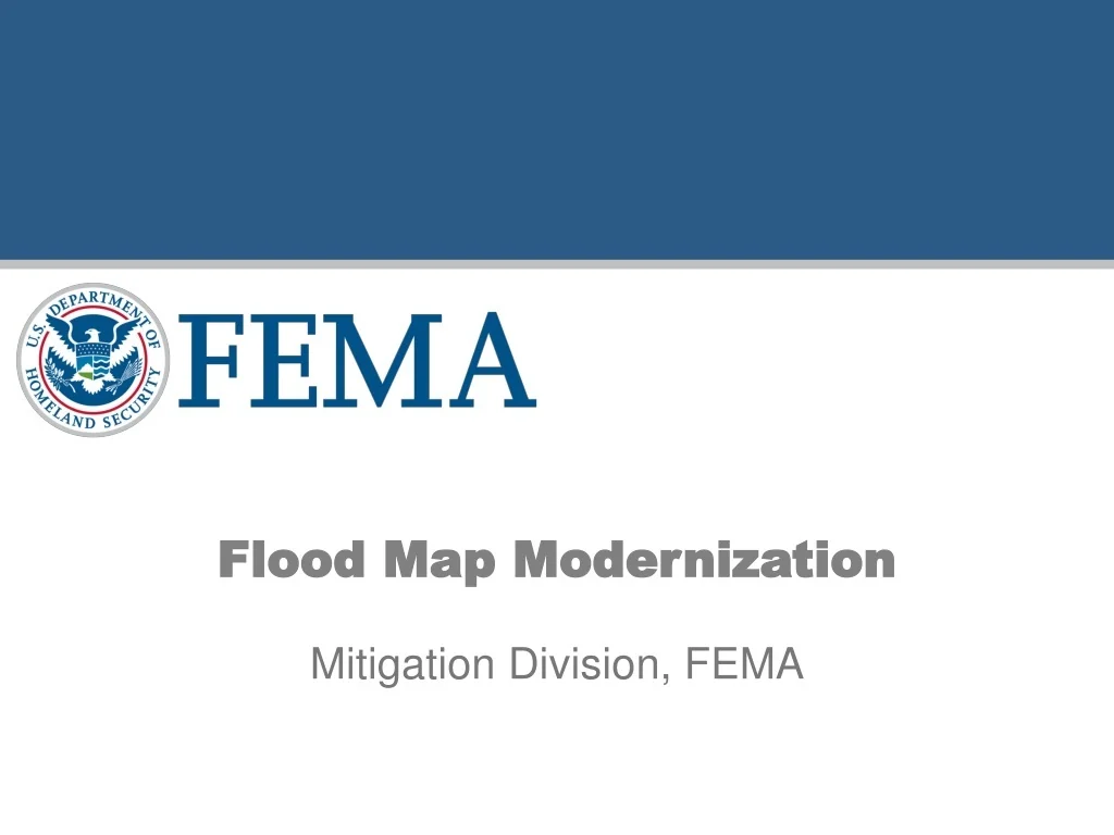 PPT - Modernizing Flood Maps for Enhanced Mitigation Strategies ...