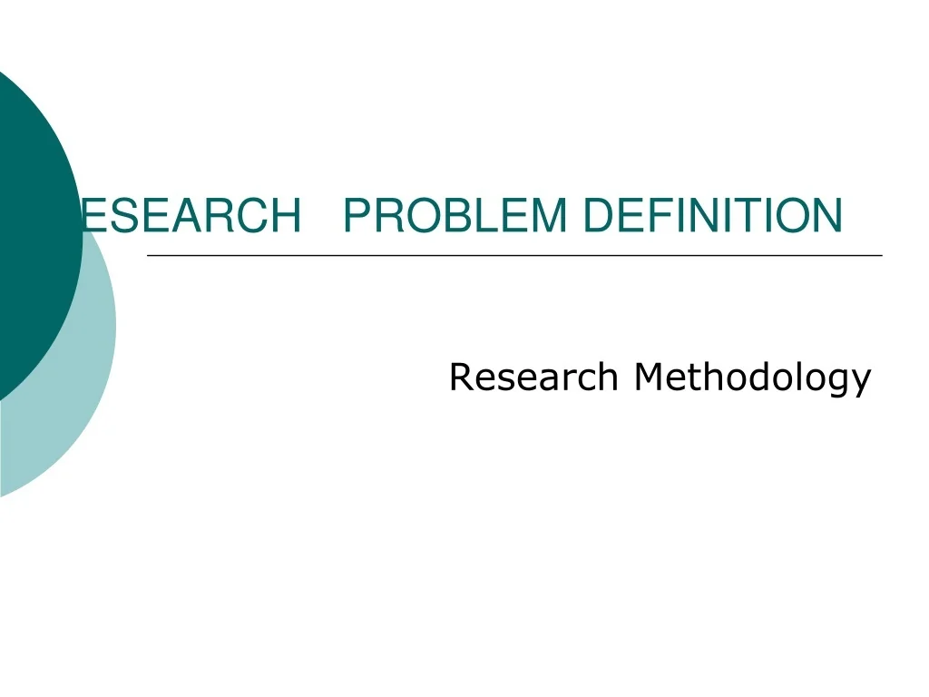 PPT - Defining Research Problems: A Comprehensive Guide to Effective ...