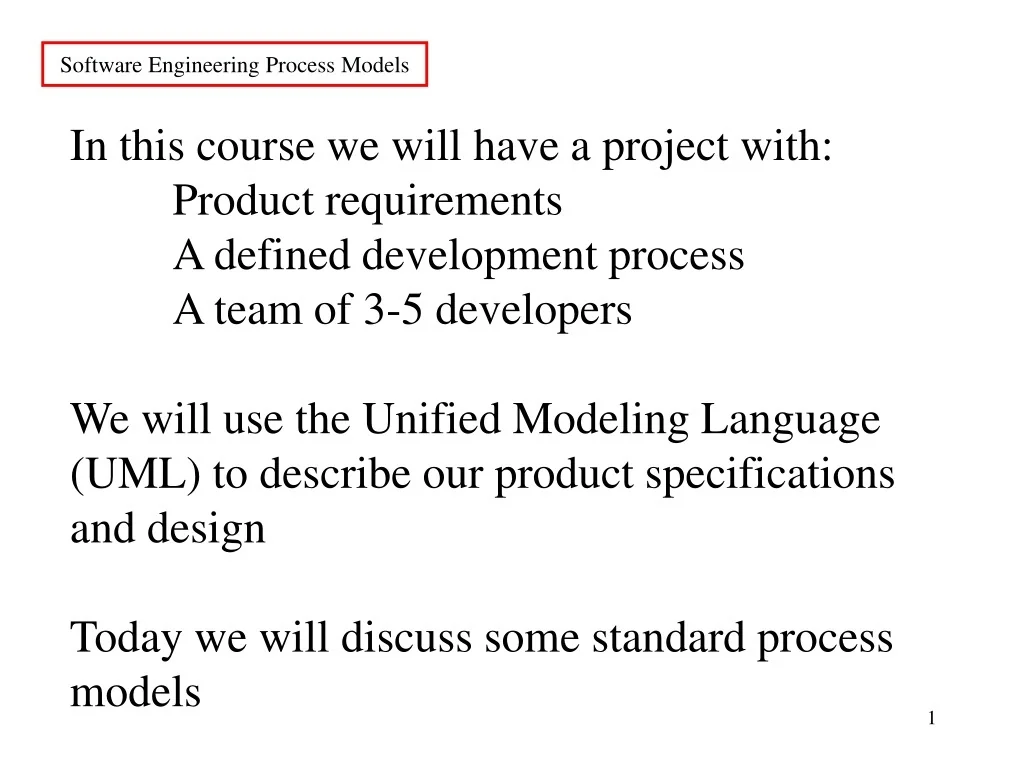 PPT - Software Engineering Process Models PowerPoint Presentation, free download - ID:9635881