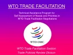 PPT - THE WTO TRADE FACILITATION AGREEMENT PowerPoint Presentation ...