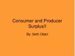 PPT - The Concept of Elasticity and Consumer and Producer Surplus ...