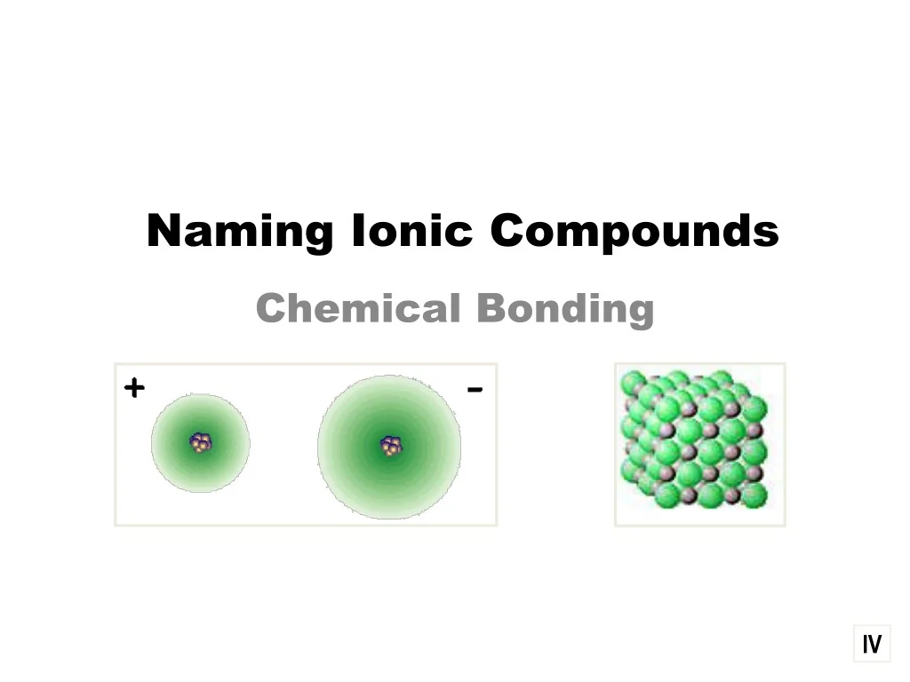 PPT - Mastering Ionic Compound Formulas with Transition Metals and ...