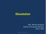 PPT - Dissolution PowerPoint Presentation, free download - ID:111988