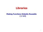PPT - Libraries PowerPoint Presentation, free download - ID:2612821