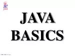 PPT - JAVA BASICS PowerPoint Presentation, free download - ID:3061898