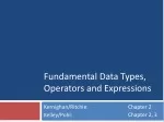 PPT - Data Types and Operators PowerPoint Presentation, free download ...