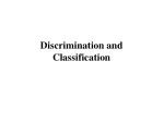 PPT - Discrimination and Classification PowerPoint Presentation, free download - ID:5496058