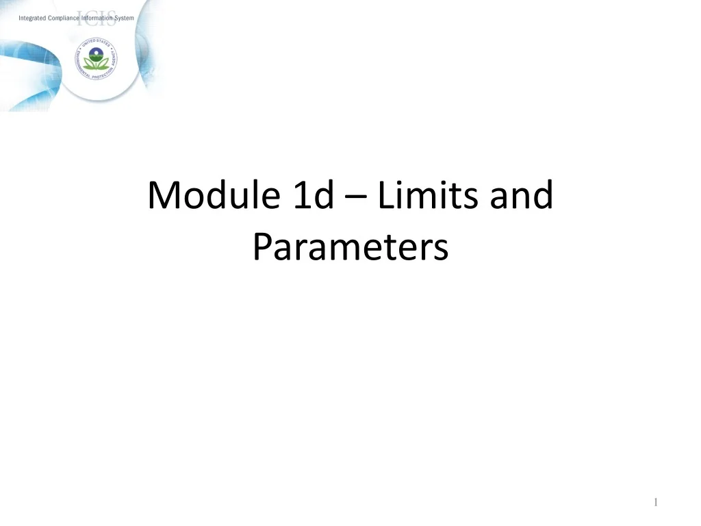 PPT - Limit Sets and Parameters in ICIS PowerPoint Presentation, free ...