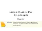 PPT - Angle Pair Relationships PowerPoint Presentation, free download ...