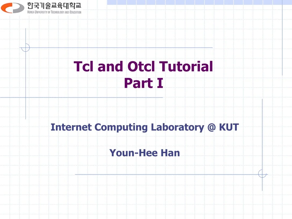 PPT - Tcl and Otcl Tutorial Part I PowerPoint Presentation, free download - ID:9644074