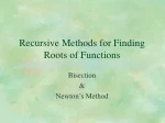 PPT - Finding Roots of Functions PowerPoint Presentation, free download ...