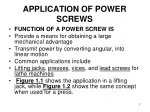 PPT - Types of Screws PowerPoint Presentation, free download - ID:7466077