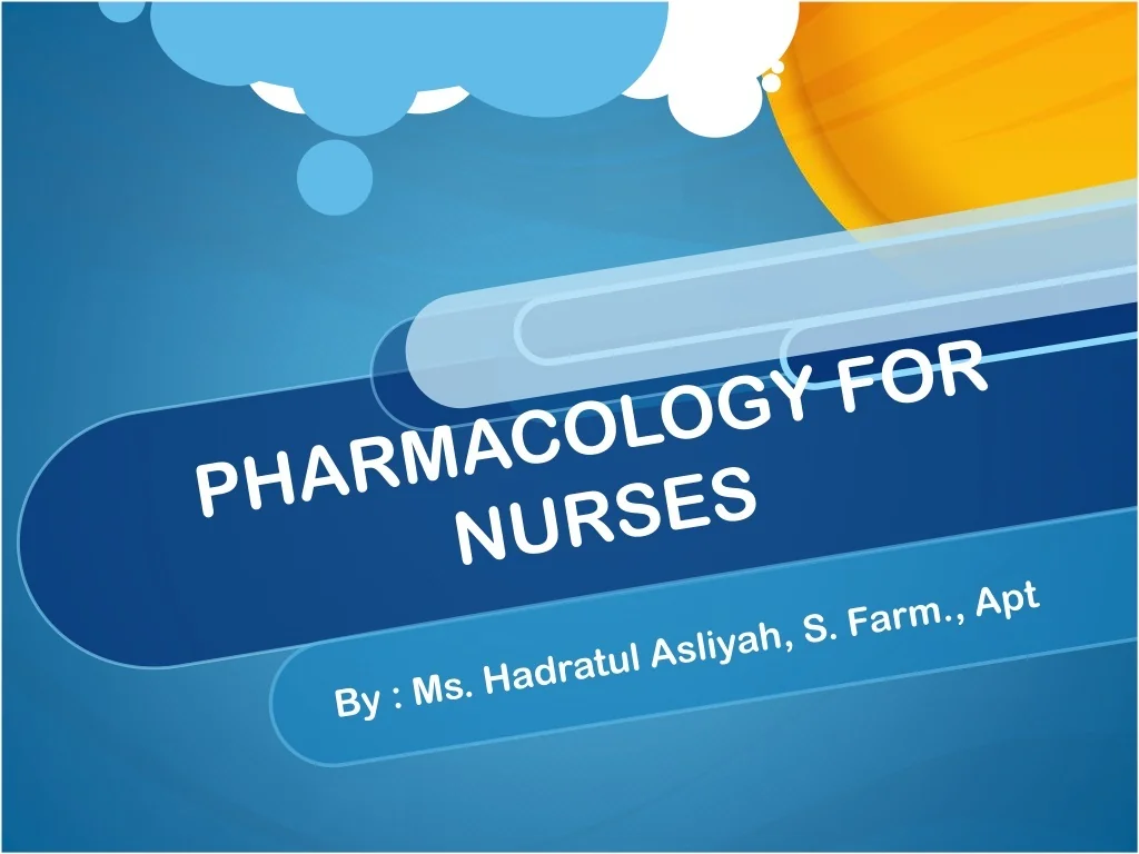 PPT - Pharmacology Guide for Nurses: Mastering Drug Therapy Calculation ...