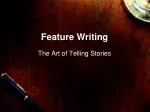 PPT - Feature Writing PowerPoint Presentation, free download - ID:5380571