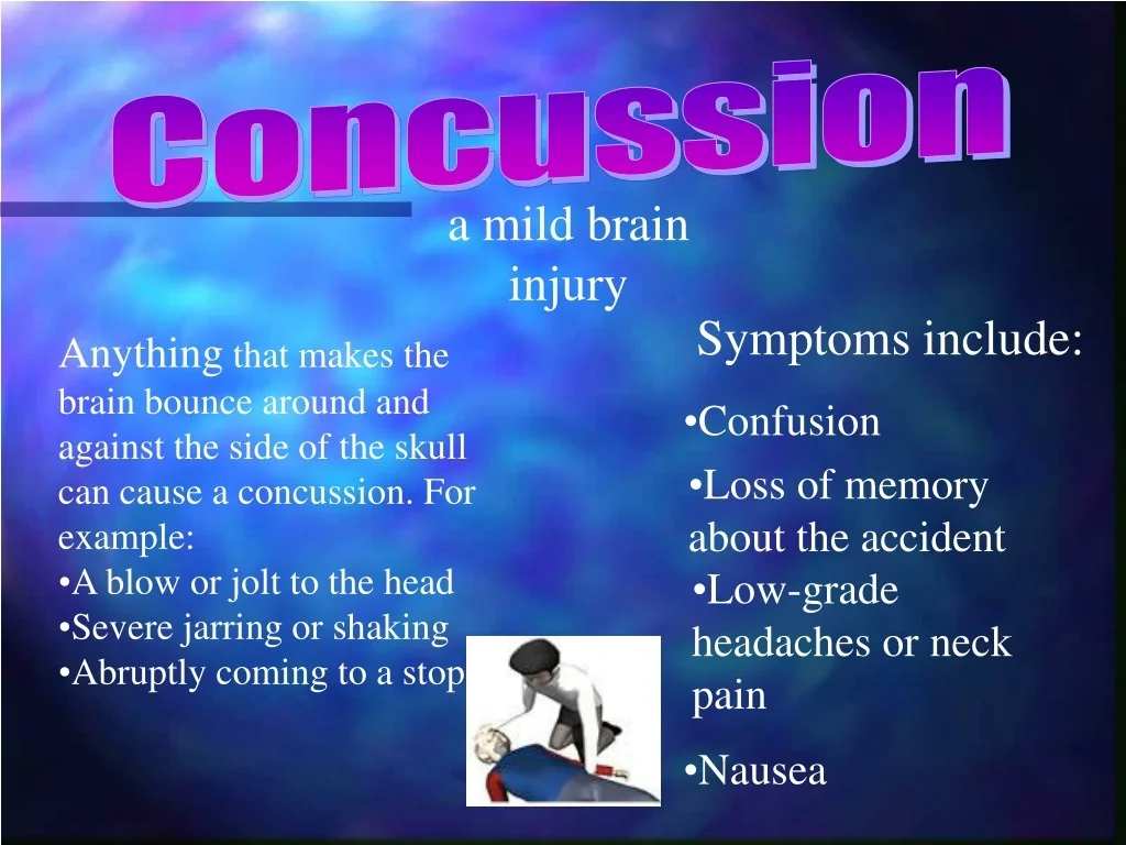 PPT - Head Injuries: Concussion and First Aid PowerPoint Presentation ...