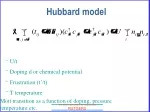 PPT - Hubbard model(s) PowerPoint Presentation, free download - ID:662379