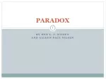 PPT - PARADOX PowerPoint Presentation, free download - ID:2640686