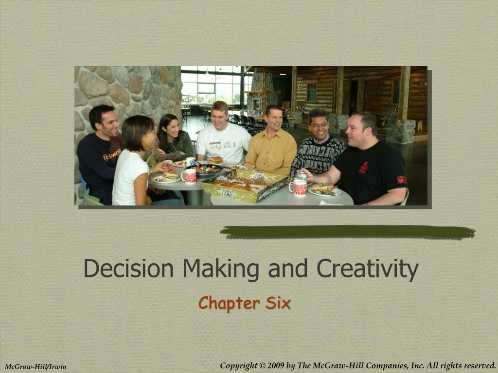 PPT - Enhancing Decision-Making and Creativity at Work PowerPoint ...