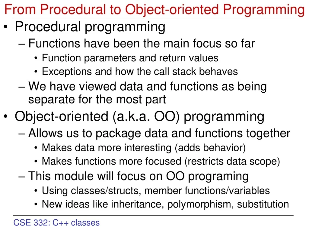 PPT - Mastering Object-Oriented Programming in C++ PowerPoint Presentation - ID:9654060