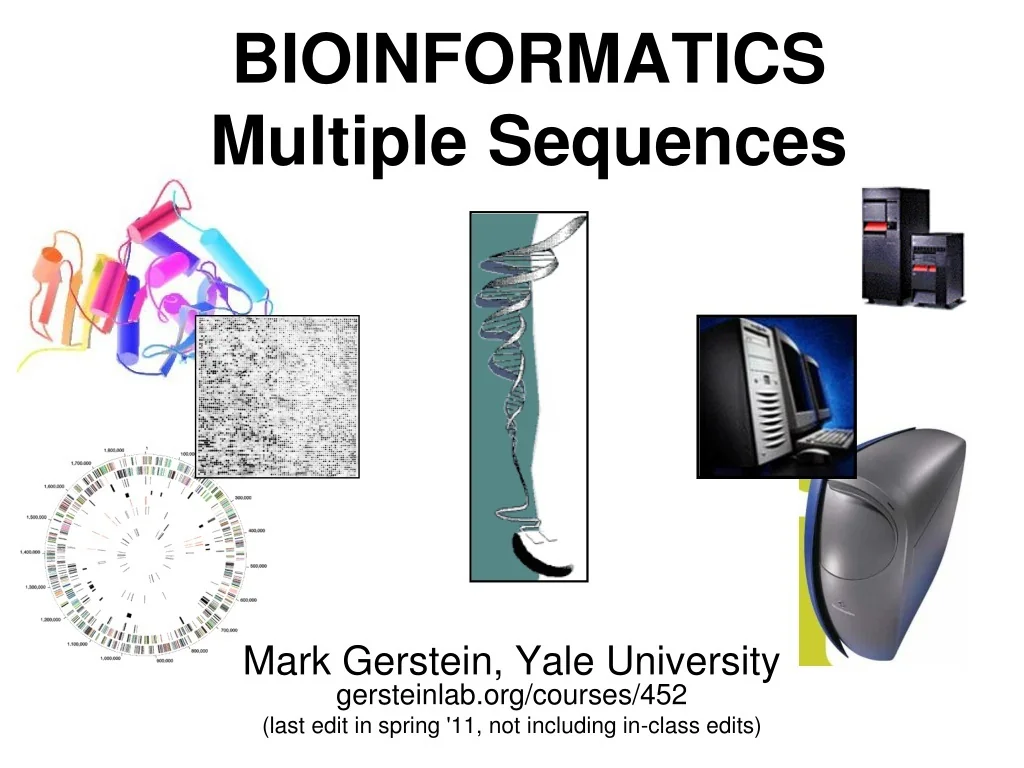 PPT - BIOINFORMATICS Multiple Sequences PowerPoint Presentation, free ...