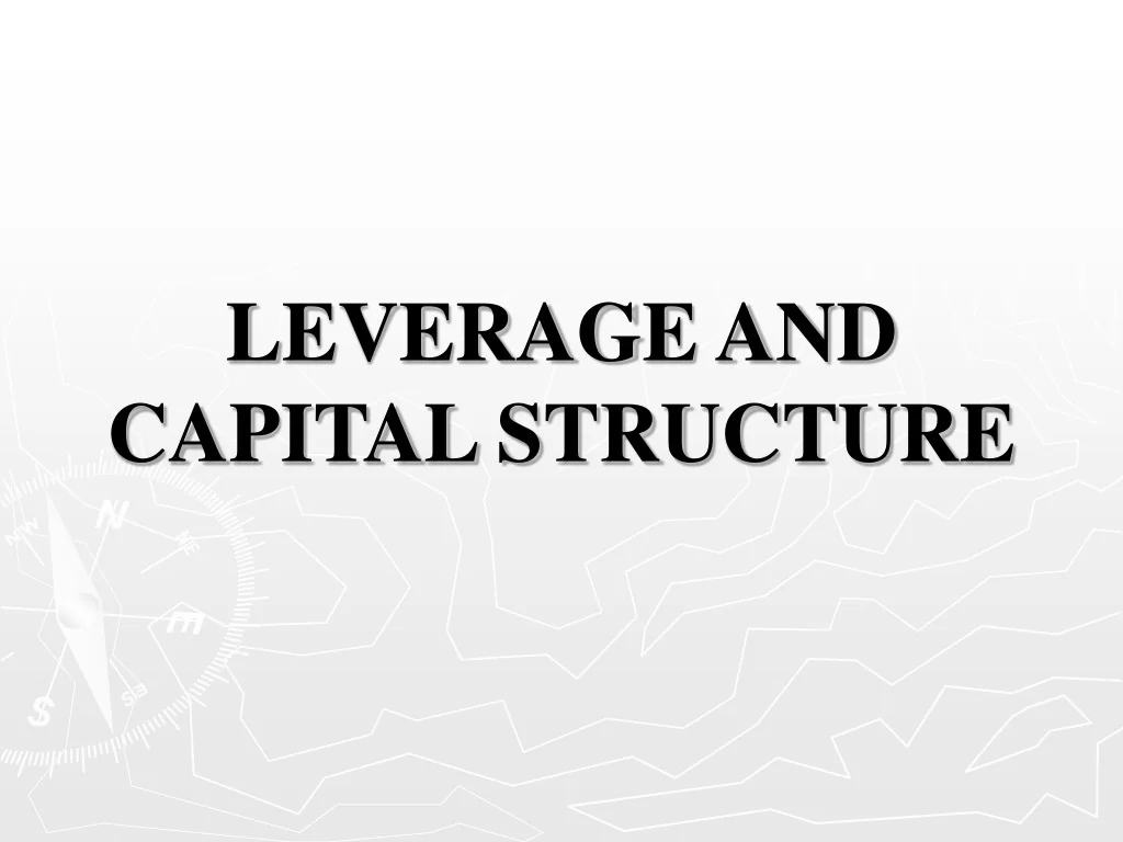 PPT - Maximizing Profitability: Leveraging Capital Structure for ...