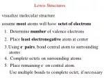 PPT - Lewis Structures and Molecular Geometry PowerPoint Presentation ...